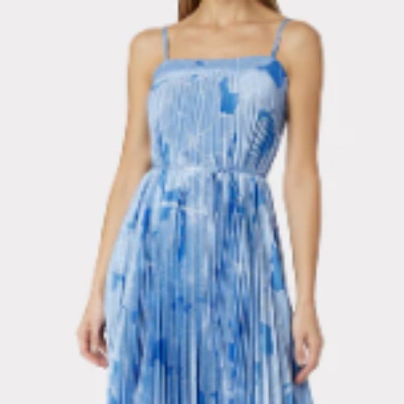 Milly | Dresses | Milly Irene Water Lilly Asymetrical Dress Size ...